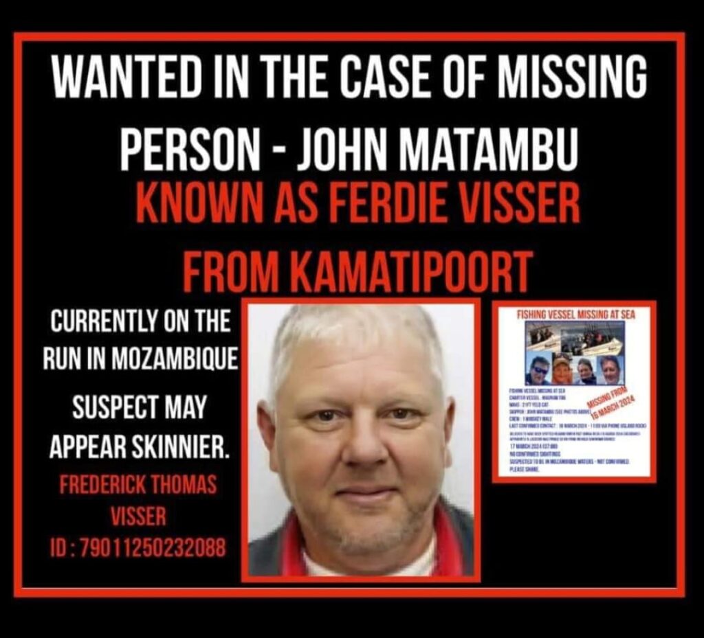 Ferdie Visser 18 April weer in Mosambiek-hof – Radio Laeveld